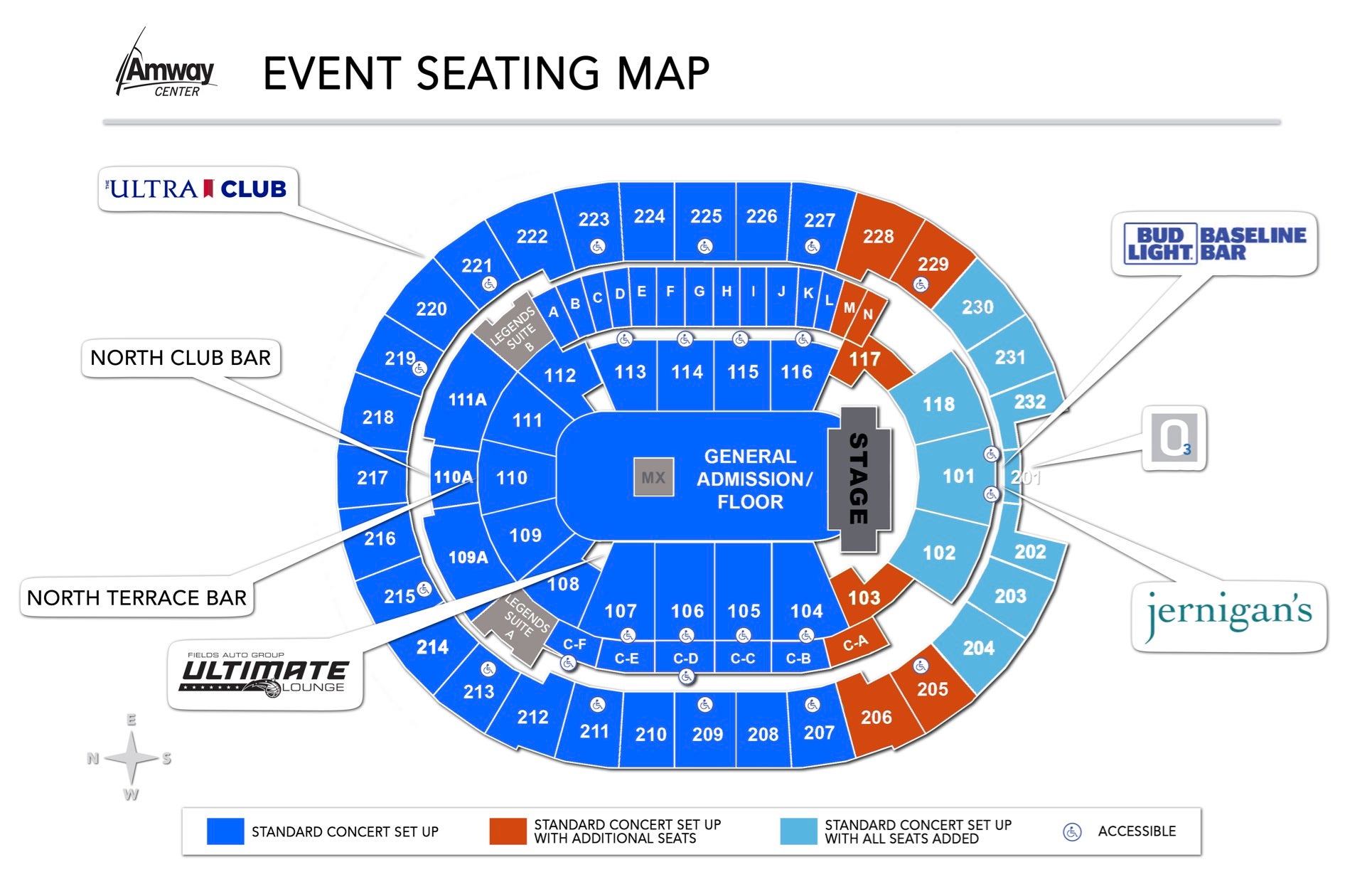 Amway Center Seating Chart Magic Games