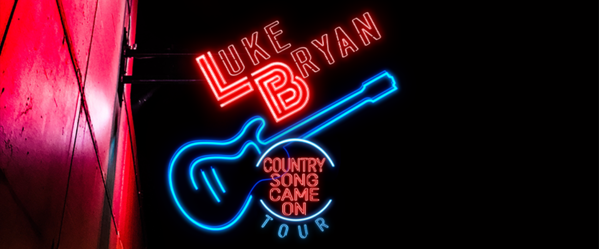 LUKE BRYAN ANNOUNCES COUNTRY SONG CAME ON TOUR | Kia Center